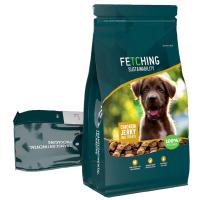 China Eco Friendly Biodegradable Pet Snacks Side Gusset Flat Bottom Stand Up Pouch for sale