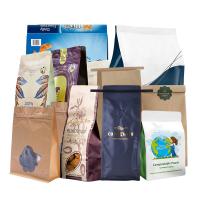 China Flexible Packaging Resealable Mylar Bag Ziplock Flat Bottom Pouch For Tea Food for sale