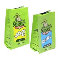 China Custom Printed Heat Sealed Coffee Side Gueest Bag Plastic Coffee Pouch for sale