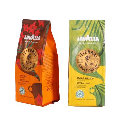 China Custom Printed Heat Sealed Coffee Side Gueest Bag Plastic Coffee Pouch for sale