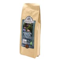 China 250g Brown Paper Packaging Bag for Heat Seal Compostable Rice Nuts Plastic Side Gueest Bag for sale