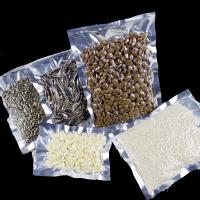 China Transparent Heat Seal Vacuum Bag for Food Packaging with Custom Size Options for sale