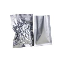 China Full Aluminum Vacuum Storage Bag with Moisture Proof Heat Seal and Custom Size Three Side Seal Pouch for sale