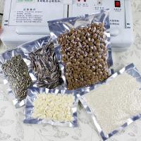 China Full Aluminum Vacuum Storage Bag with Moisture Proof Heat Seal and Custom Size Three Side Seal Pouch for sale
