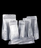 China Zipper Top Moisture Proof Stand Up Pouch for Coffee Packaging with Custom Size Aluminum Vacuum Bag for sale