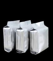 China Zipper Top Moisture Proof Stand Up Pouch for Coffee Packaging with Custom Size Aluminum Vacuum Bag for sale