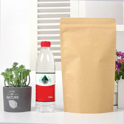 China Custom Size Moisture Proof Zipper Lock Stand Up Pouch for Resealable Food Storage for sale