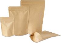 China Custom Size Moisture Proof Zipper Lock Stand Up Pouch for Resealable Food Storage for sale