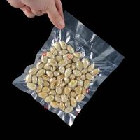 China Three Side Seal Heat Sealed Transparent Vacuum Bag for Food Packaging for sale