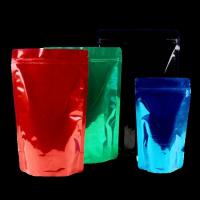 China Moisture Proof Custom Size Zipper Top Stand Up Pouch for Food Packaging for sale