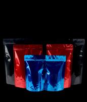 China Moisture Proof Custom Size Zipper Top Stand Up Pouch for Food Packaging for sale