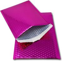 China Custom Printed Poly Bubble Stand Up Pouches for Business Promotion and Grocery Packaging for sale
