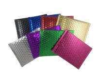 China Custom Printed Poly Bubble Stand Up Pouches for Business Promotion and Grocery Packaging for sale