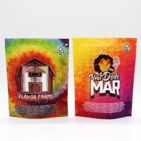 China weed Aluminum Foil Mylar Bag Stand Up Zipper 3 Sided Sealed Bag for sale