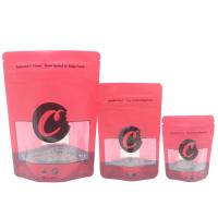 China OEM Matte Body Scrub Pouch Mylar ziplockk 3.5g Packaging Pouches for sale