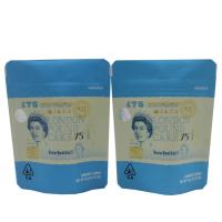 China OEM Matte Body Scrub Pouch Mylar ziplockk 3.5g Packaging Pouches for sale