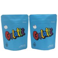 China OEM Matte Body Scrub Pouch Mylar ziplockk 3.5g Packaging Pouches for sale