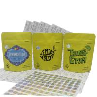 China OEM Matte Body Scrub Pouch Mylar ziplockk 3.5g Packaging Pouches for sale