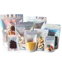 China 180 Microns Body Scrub Pouch MOPP Transparent Stand Up Pouch With Zipper for sale