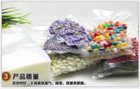 China Anti Leakage PE Vacuum Packaging Pouches Laminated Reusable ziplockk Bags for sale