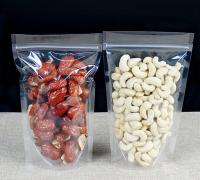 China Waterproof CPP 150MU Transparent Stand Up Pouches For Food Packaging for sale