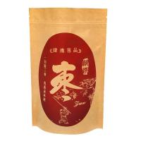 China ISO9001 Laminated See Through Pouches Resealable Kraft Paper Bags With Window for sale
