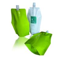 China 2L Liquid Spout Pouch GMP Customized Printing Fruit Juice Packaging Pouch for sale