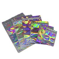 China 110 Microns Resealable Stand Up Pouches Mylar Flat Bottom Pouch for sale