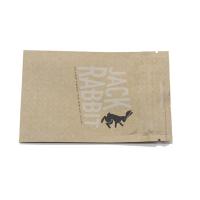 China Paper Kraft Bag Stand up Zipper Kraft Paper Pouch Waterproof Zipper Sealed Resealable for sale