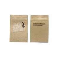 China Paper Kraft Bag Stand up Zipper Kraft Paper Pouch Waterproof Zipper Sealed Resealable for sale