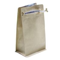 China OEM Kraft Stand Up Pouches Printed Mylar Biodegradable Heat Seal ziplockk Bags for sale