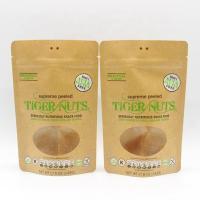 China Kraft Stand up Pouch Printed Paper Tea Bag Custom Zipper Lock Heat Seal Printed Pouch for sale