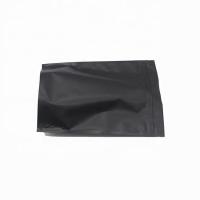 China Resealable Matte Black Stand Up Pouch Doypack Zipper Bags Eco Friendly for sale
