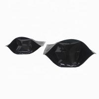 China Resealable Matte Black Stand Up Pouch Doypack Zipper Bags Eco Friendly for sale