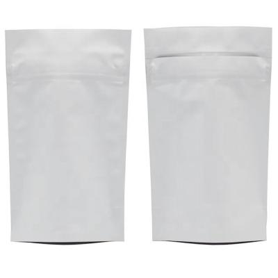 China Biodegradable Stand up Pouch Food Grade Packing Bag Kraft Paper Bag for Snack 55g 100g 500g for sale