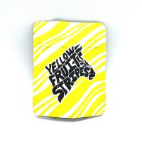 China Lemon slices Compostable Stand Up Pouches 3.5g Yellow Digital Printed for sale