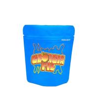 China Childproof Biodegradable Stand Up Pouches 3.5 Gram Mylar Doypack Zipper Bags for sale