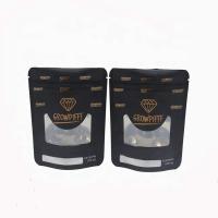 China Eco Friendly Mylar Foil Mini Pouches Cookies Food Holographic Stand Up Pouch for sale