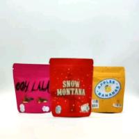 China 3.5 Gram ziplockk Foil Bag Pouches Eco Friendly Standing Packaging Food for sale