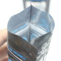 China Snacks 0.25oz AL Soft Touch Mylar Bag Stand Up Resealable Bags for sale