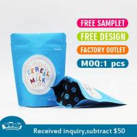 China Customize Mylar Bags Smell Proof Zip Lock Soft Touch ECO Friendly Stand up Pouches for sale