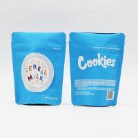 China Customize Mylar Bags Smell Proof Zip Lock Soft Touch ECO Friendly Stand up Pouches for sale