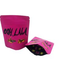 China OPP Stand Up ziplockk Bags 28g Volume Laminated Mylar Sealing Foil Pouches for sale
