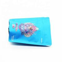 China Stand Up Soft Touch Mylar Bag Moisture Proof ziplockk Aluminum Foil Bag for sale