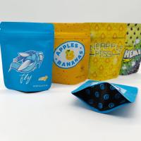 China Childproof 100 Mircons Resealable Stand Up Pouches For Food Packaging for sale