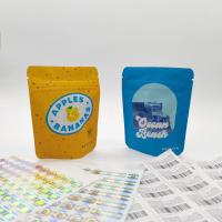 China Childproof 100 Mircons Resealable Stand Up Pouches For Food Packaging for sale