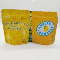 China Childproof 100 Mircons Resealable Stand Up Pouches For Food Packaging for sale