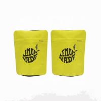 China Custom COOKIES California Soft Touch Mylar Bag 3.5g Biodegradable 8 Side Seal Bags for sale