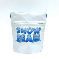 China Custom COOKIES California Soft Touch Mylar Bag 3.5g Biodegradable 8 Side Seal Bags for sale