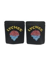 China 110 Microns Soft Touch Mylar Bag Doypack Tear Notch Resealable Pouch Packaging for sale
